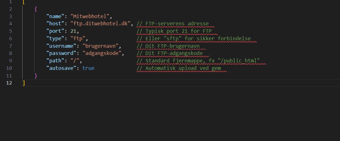 Guide: Sådan forbinder du Visual Studio Code til dit webhotel via FTP ...